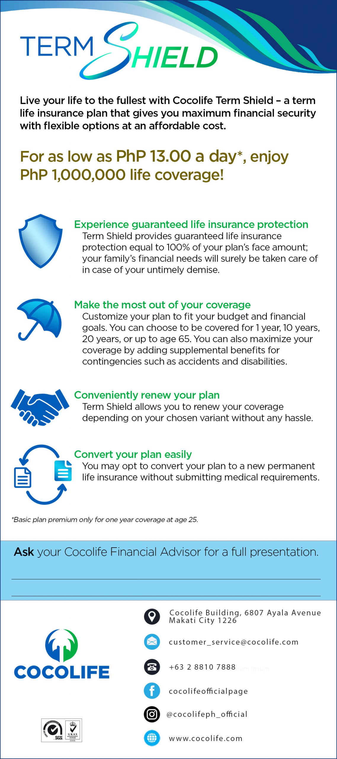 Individual insurance - Cocolife