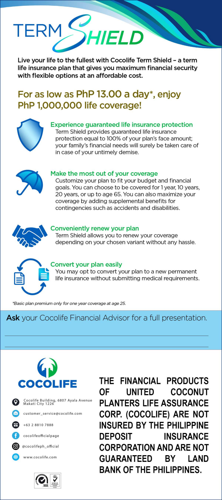 Individual insurance - Cocolife